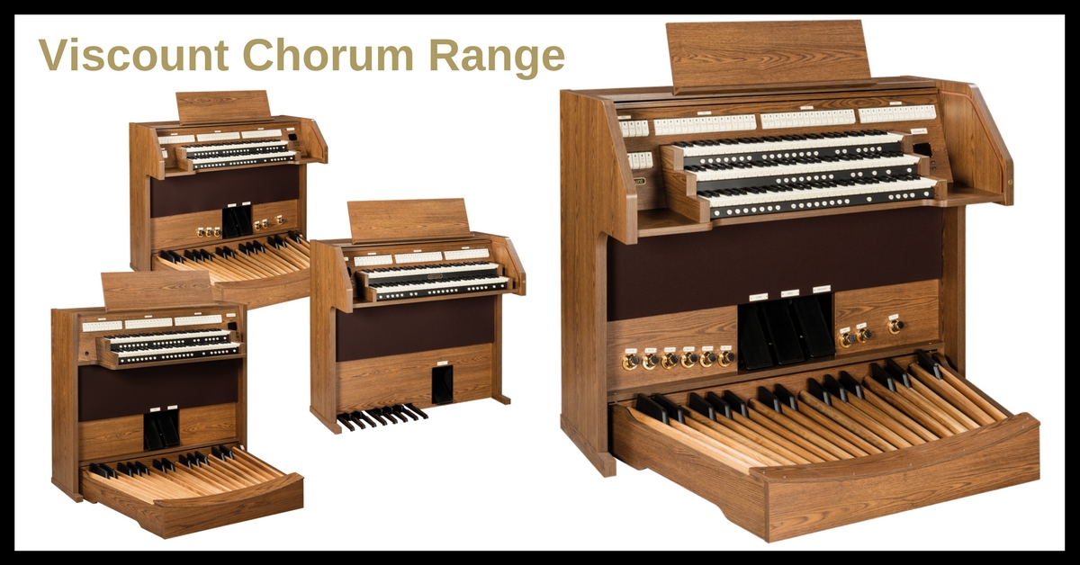 New Chorum Organ Product Range - Viscount Organs
