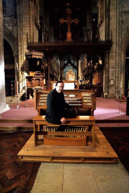 John Scott Whiteley at Selby Abbey: Paths that lead away from Bach