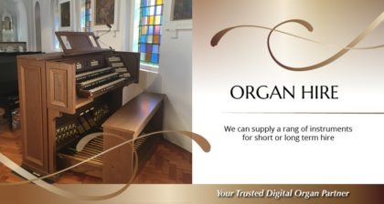 Organ Hire for Churches, Schools and Homes - Viscount Organs