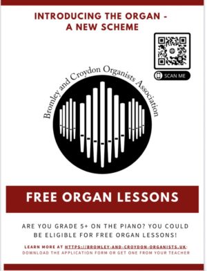 Free Organ Lessons - The Bromley Organists’ & Choirmasters’ Association ...